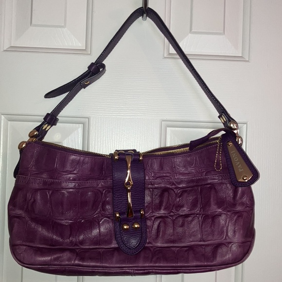 PAVONI | Bags | Pavoni Made In Italy Leather Shoulder Purse | Poshmark